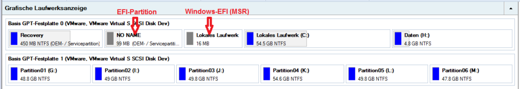 Allgemeine Hinweise zu GPT und MBR › Wissensdatenbank