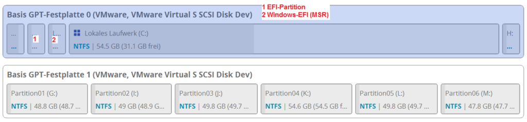Allgemeine Hinweise zu GPT und MBR › Wissensdatenbank