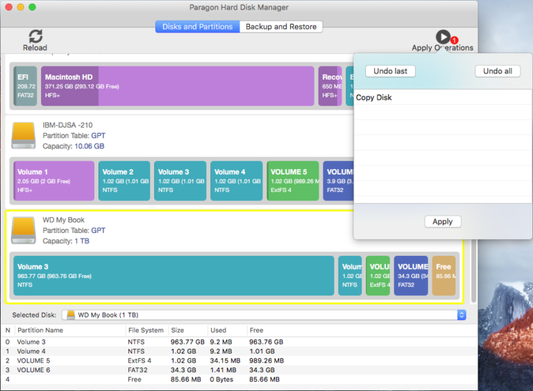 [How To] Copy hard disk in Hard Disk Manager for Mac › Knowledge Base