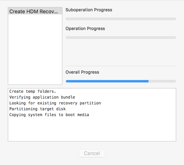 HDM for MAC Core Storage設定のバックアップと復旧について › Knowledge Base